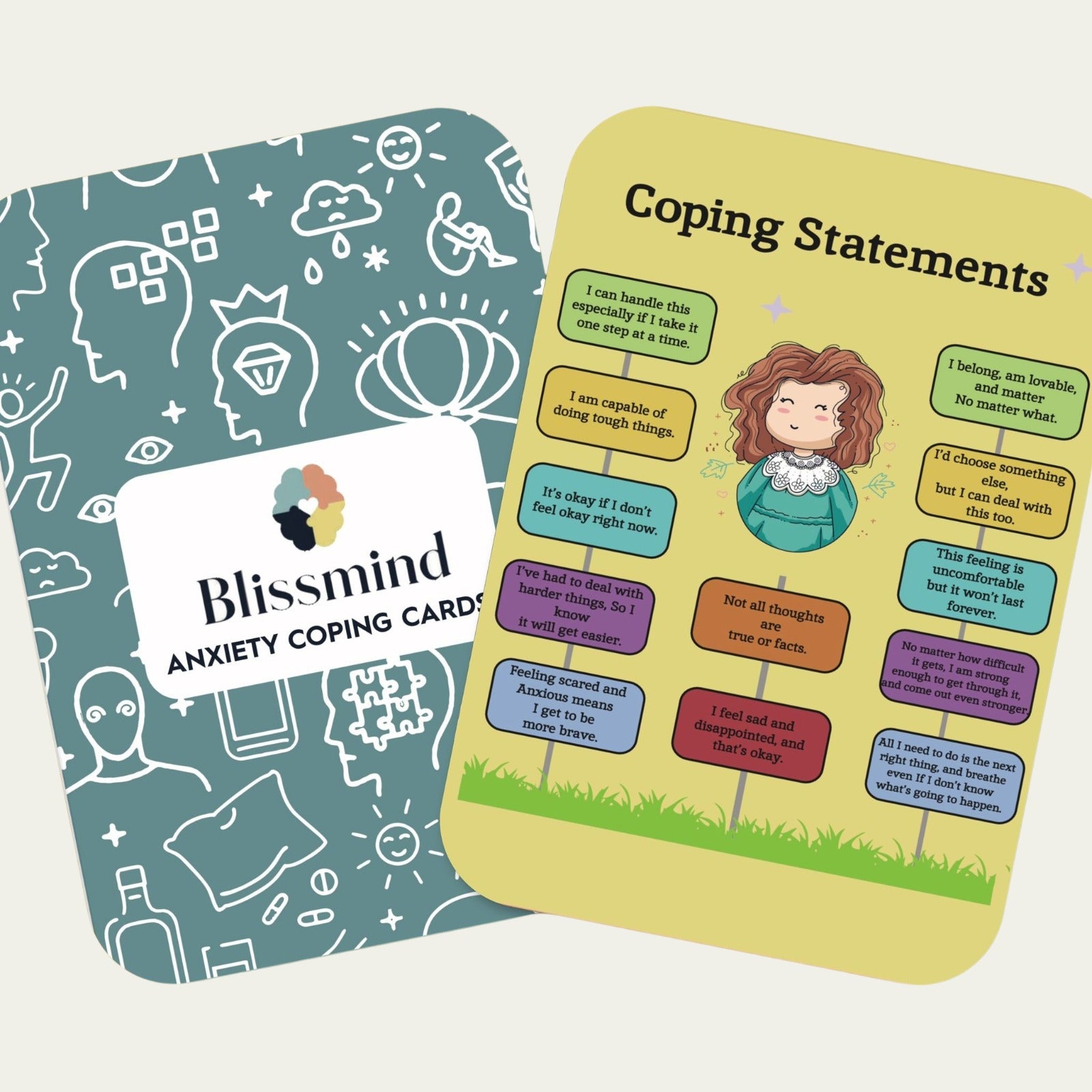 Anxiety Coping Cards – BLISSMIND WELLNESS