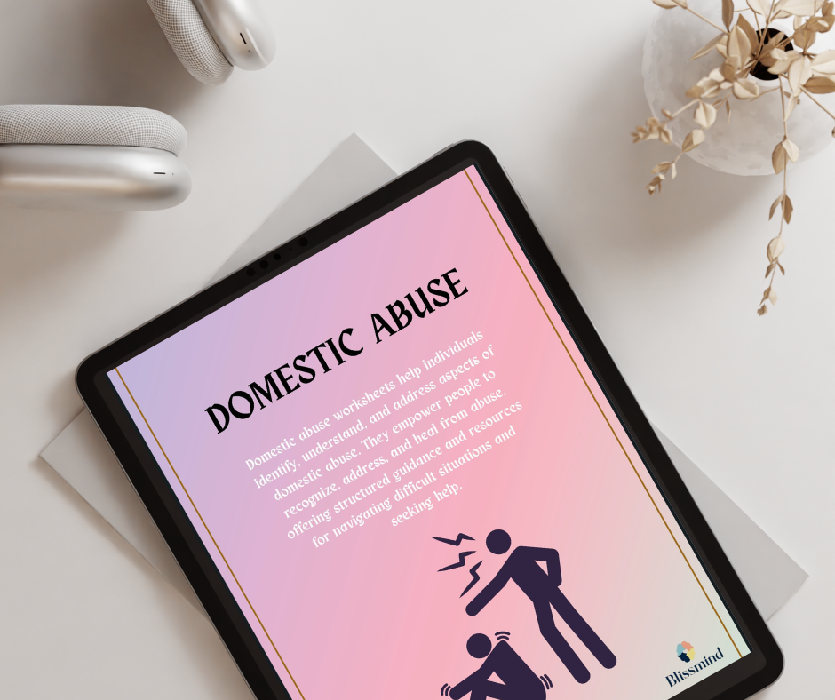 Domestic Abuse Worksheets – Digital Download (15 Sheets, 33 pages ...